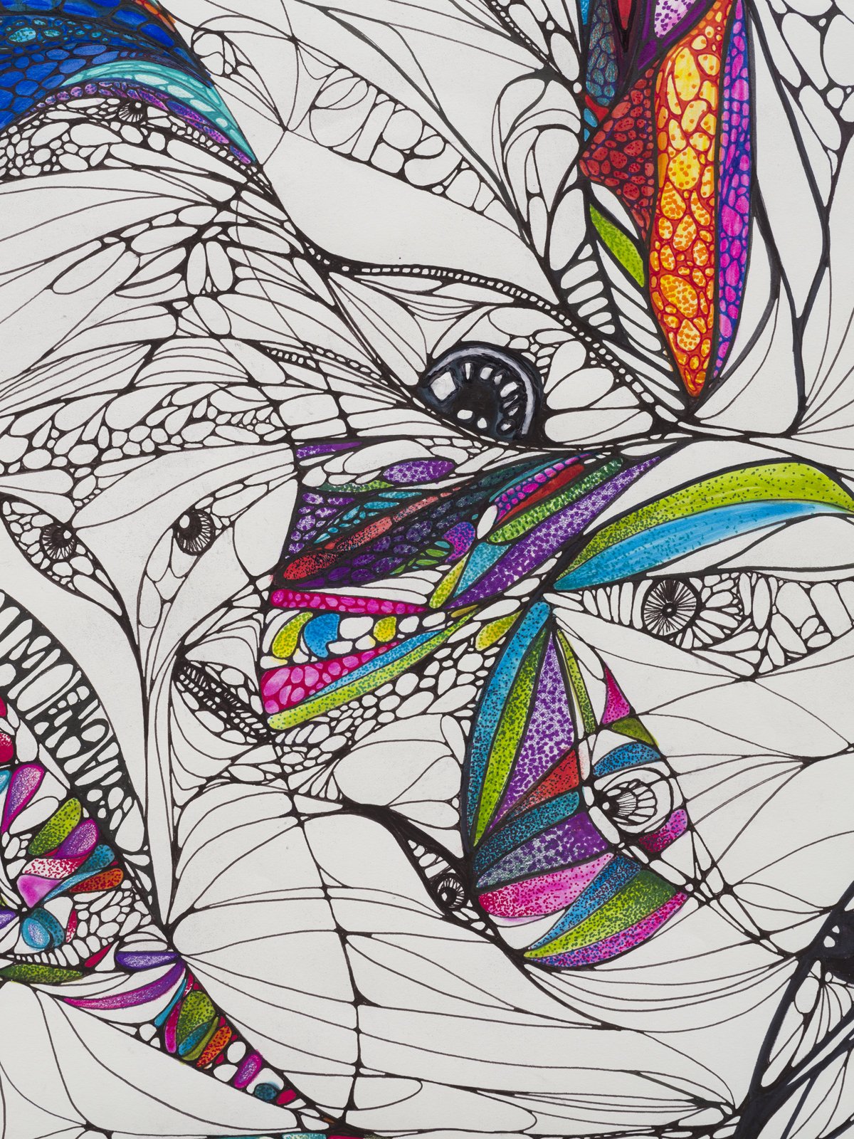 BANKS takes us through a collection of her drawings and paintings - on ...