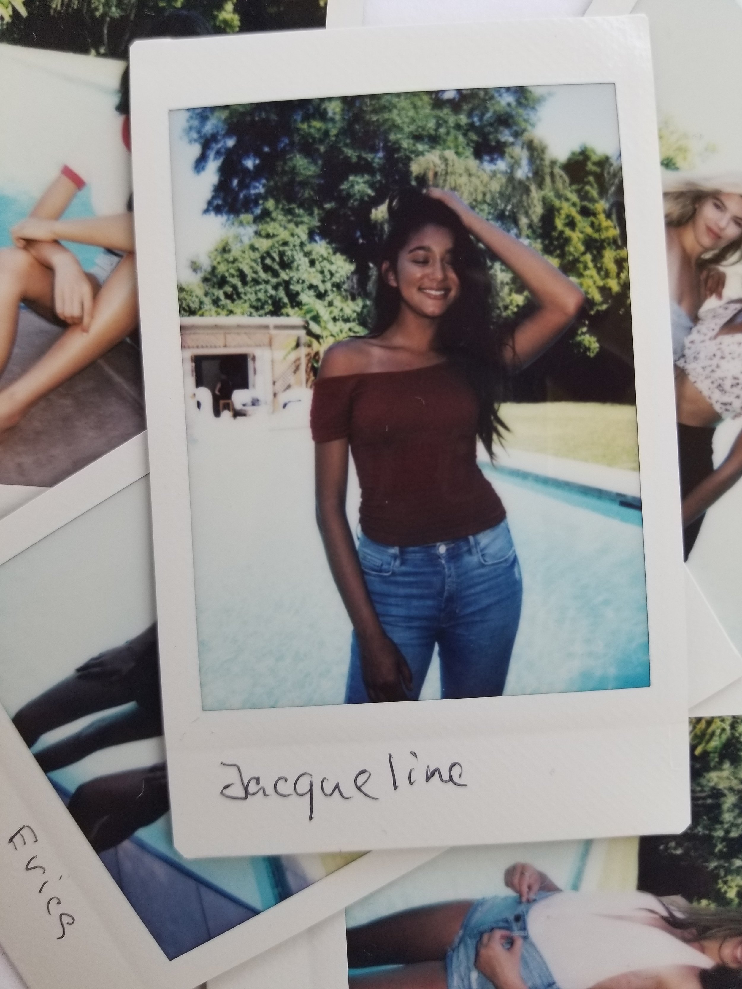 Poolaroids with LA Models