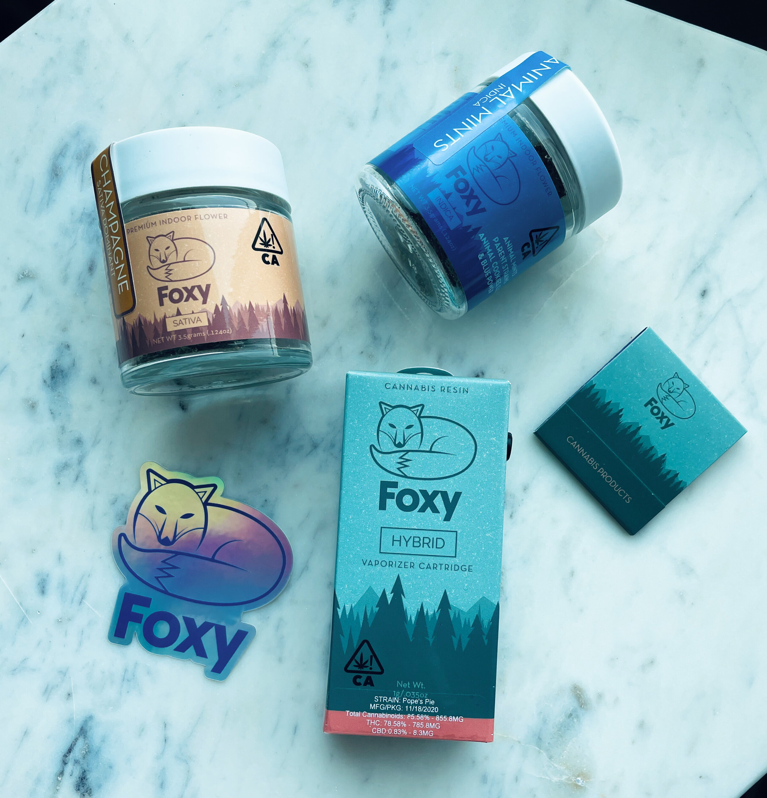 Foxy | The East Coast meets West Coast Cannabis Brand