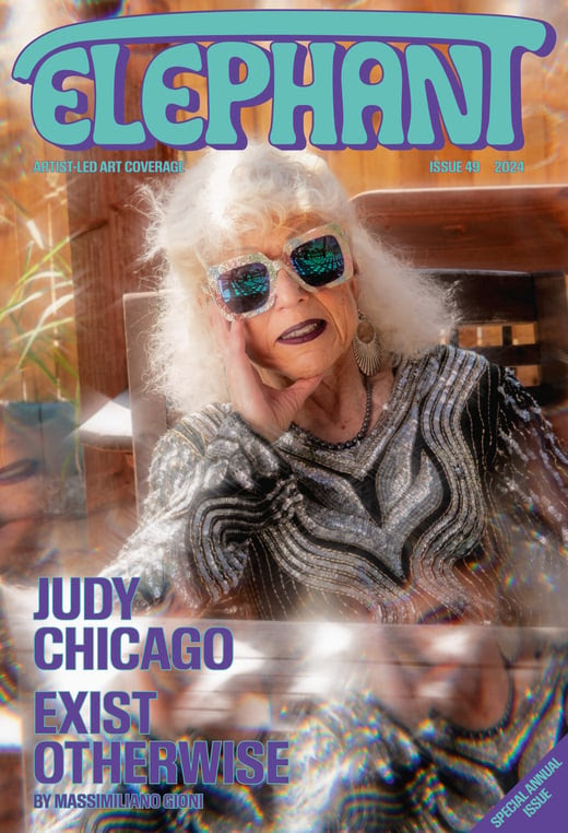 Elephant Magazine | Relaunch Under Tschabalala Self