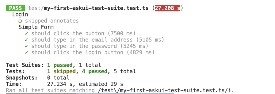 Using Reporter in Jest Framework