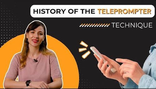 Teleprompter | History of the Teleprompter: Innovations and the Rise of ...