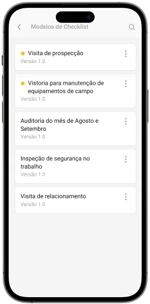 Checklists Personalizados