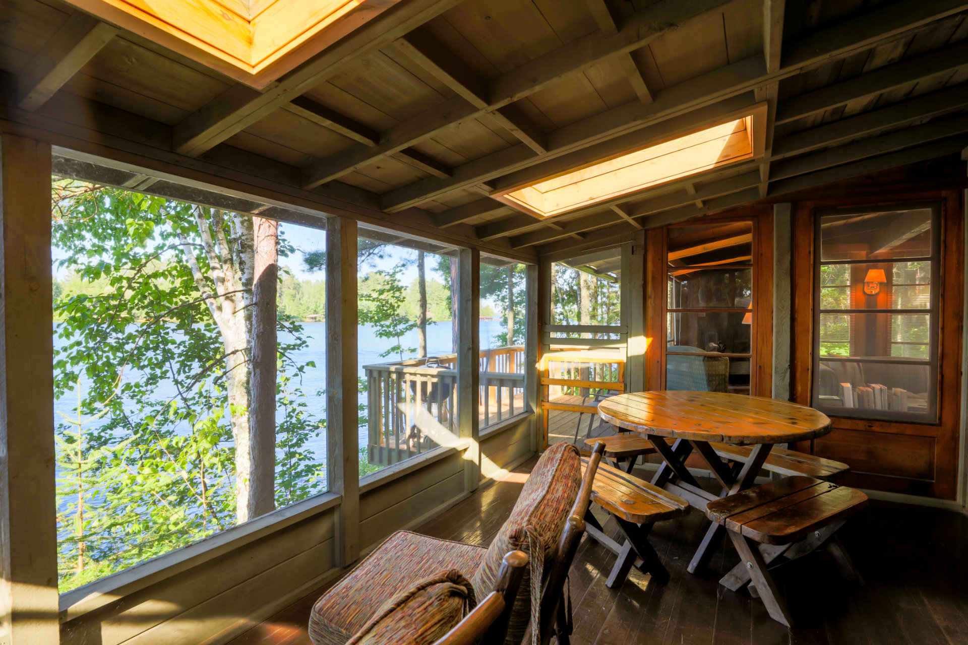 Dusk | Ludlow's Island Resort Cabins