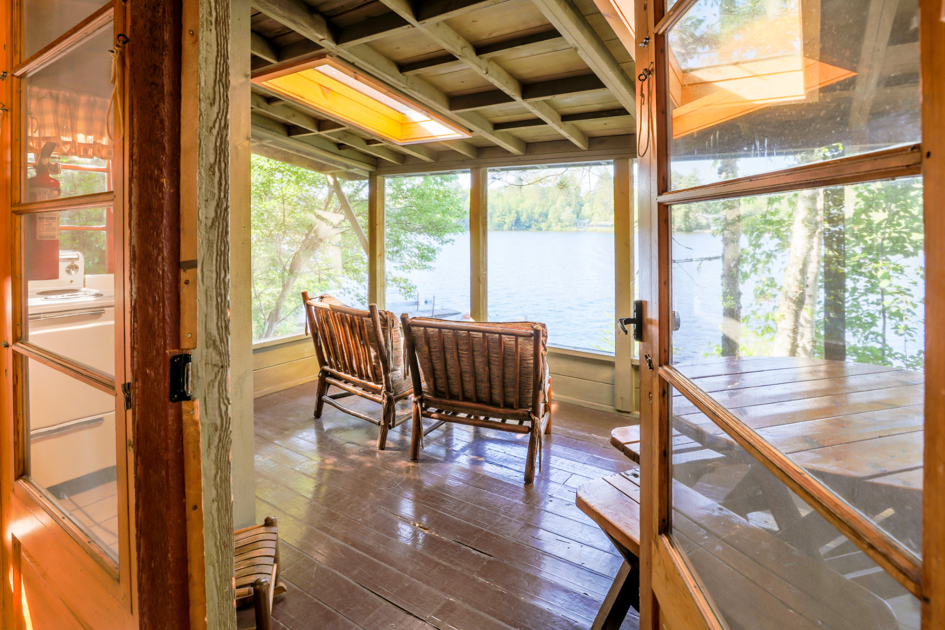 Dusk | Ludlow's Island Resort Cabins