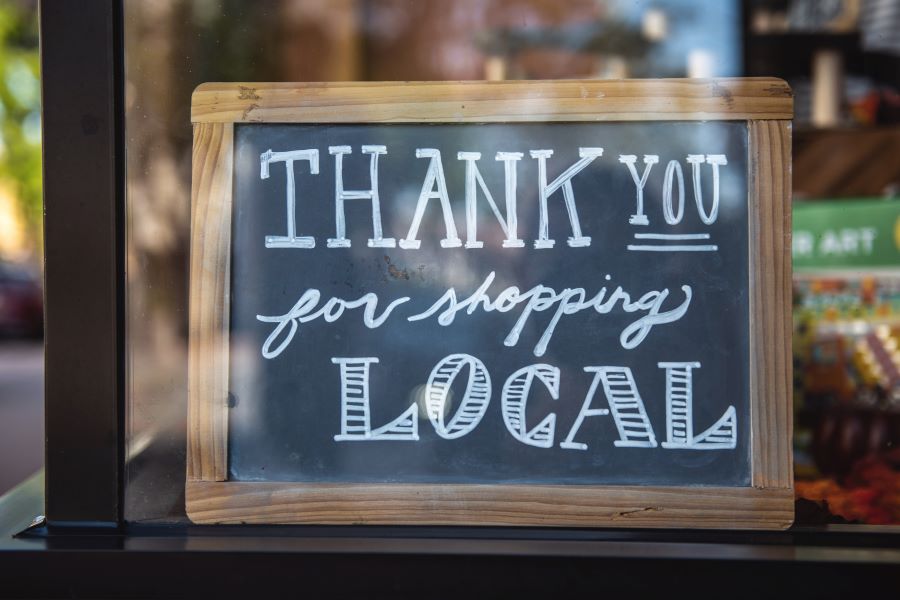 How to support local businesses