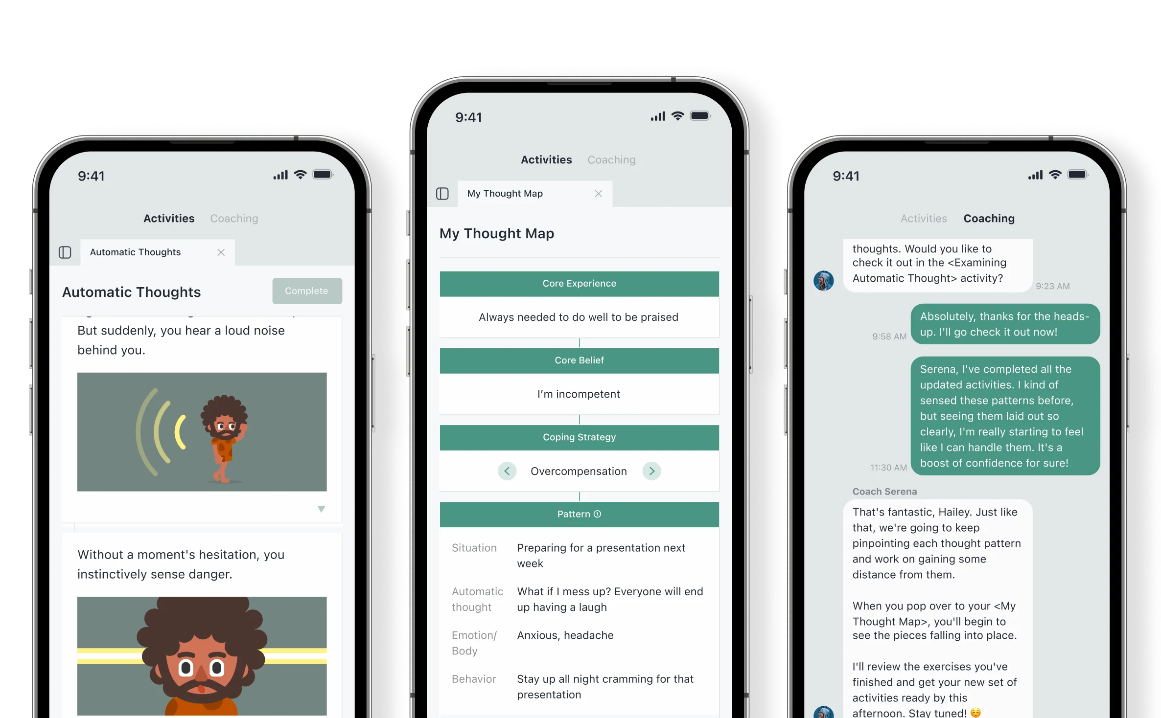 Distancing - Cognitive Therapy for early-stage depression