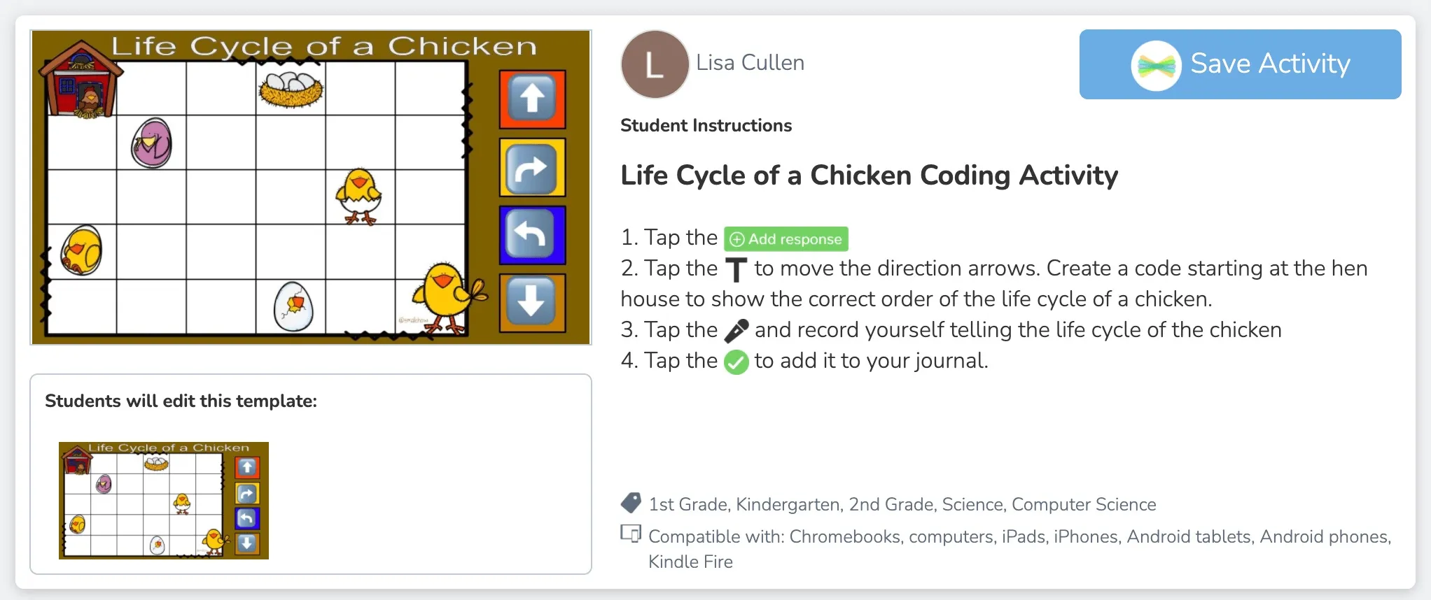 Kodable and SeeSaw | Teacher Review | Kodable