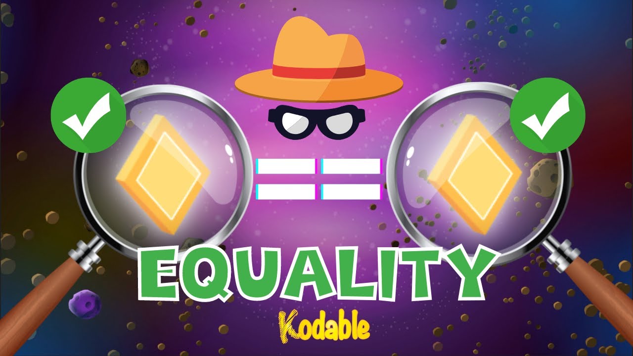 What is Equality in Programming? Video for Kids | Kodable