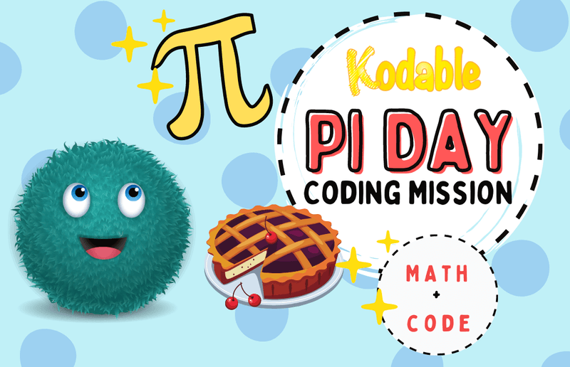 Elementary Pi Day Activity | Maze Maker Coding Mission | Kodable