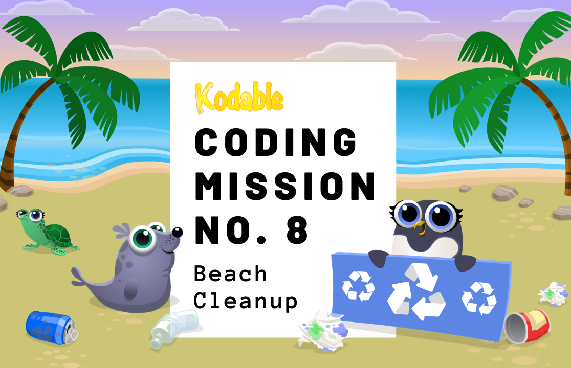 Summer Coding Activity: Save the Beach Babies! Mission No. 8 | Kodable