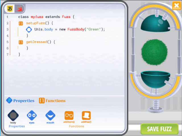Coding Activity: Mission no.1 Properties | Kodable