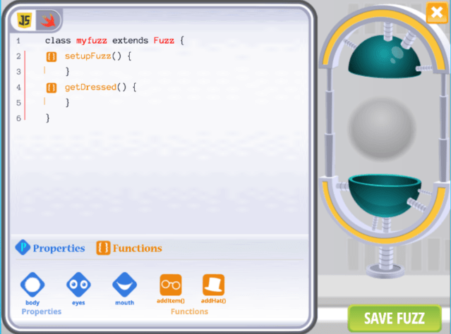 Coding Activity: Mission no.1 Properties | Kodable