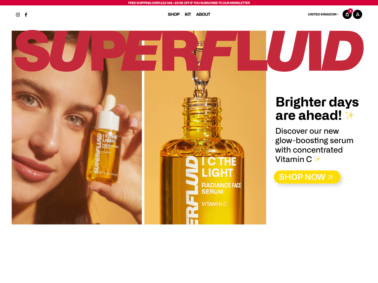 Ecommerce Design Awards | Winners | Superfluid