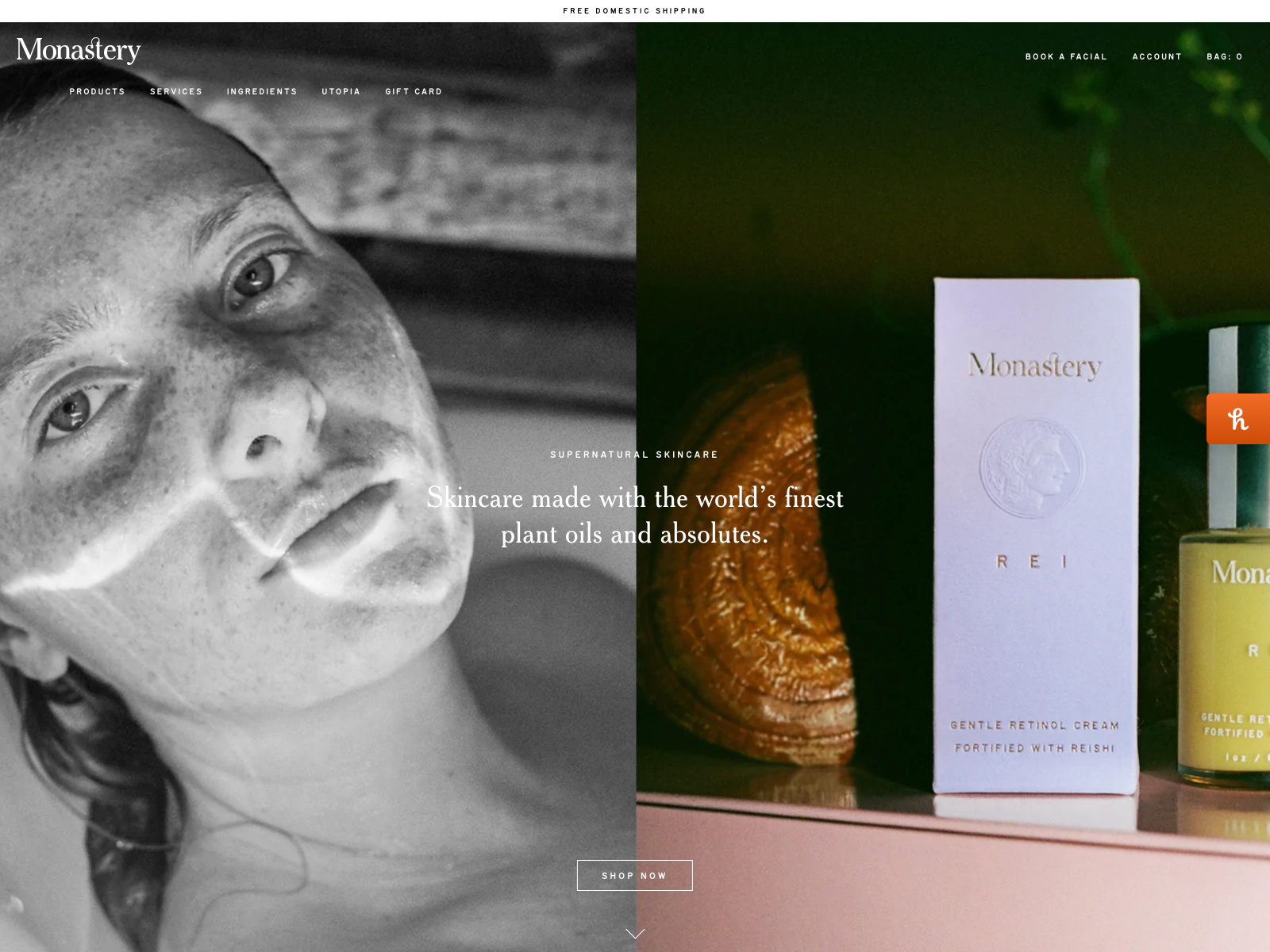 Ecommerce Design Awards | Winners | Monastery