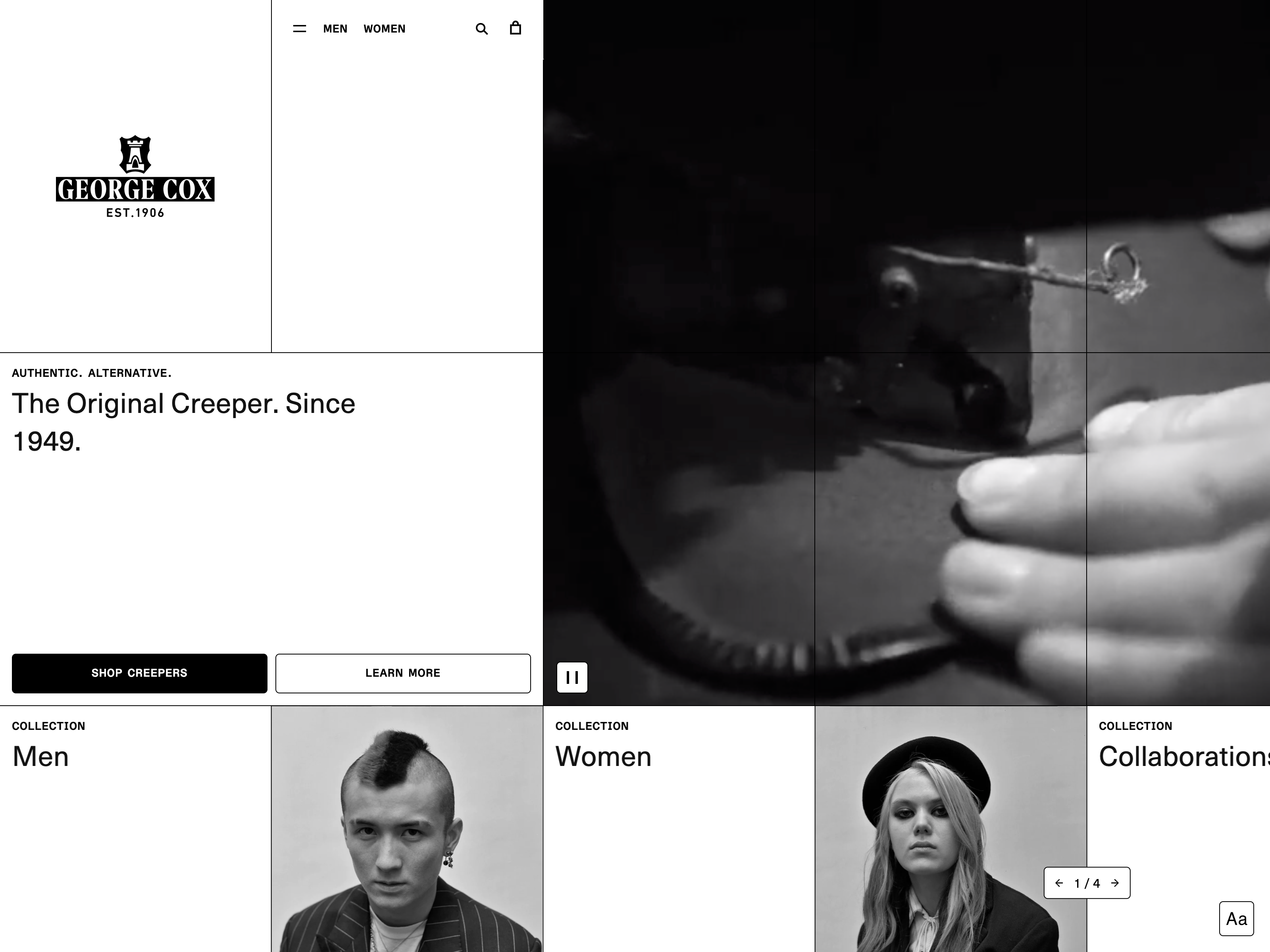 Ecommerce Design Awards | Winners | George Cox