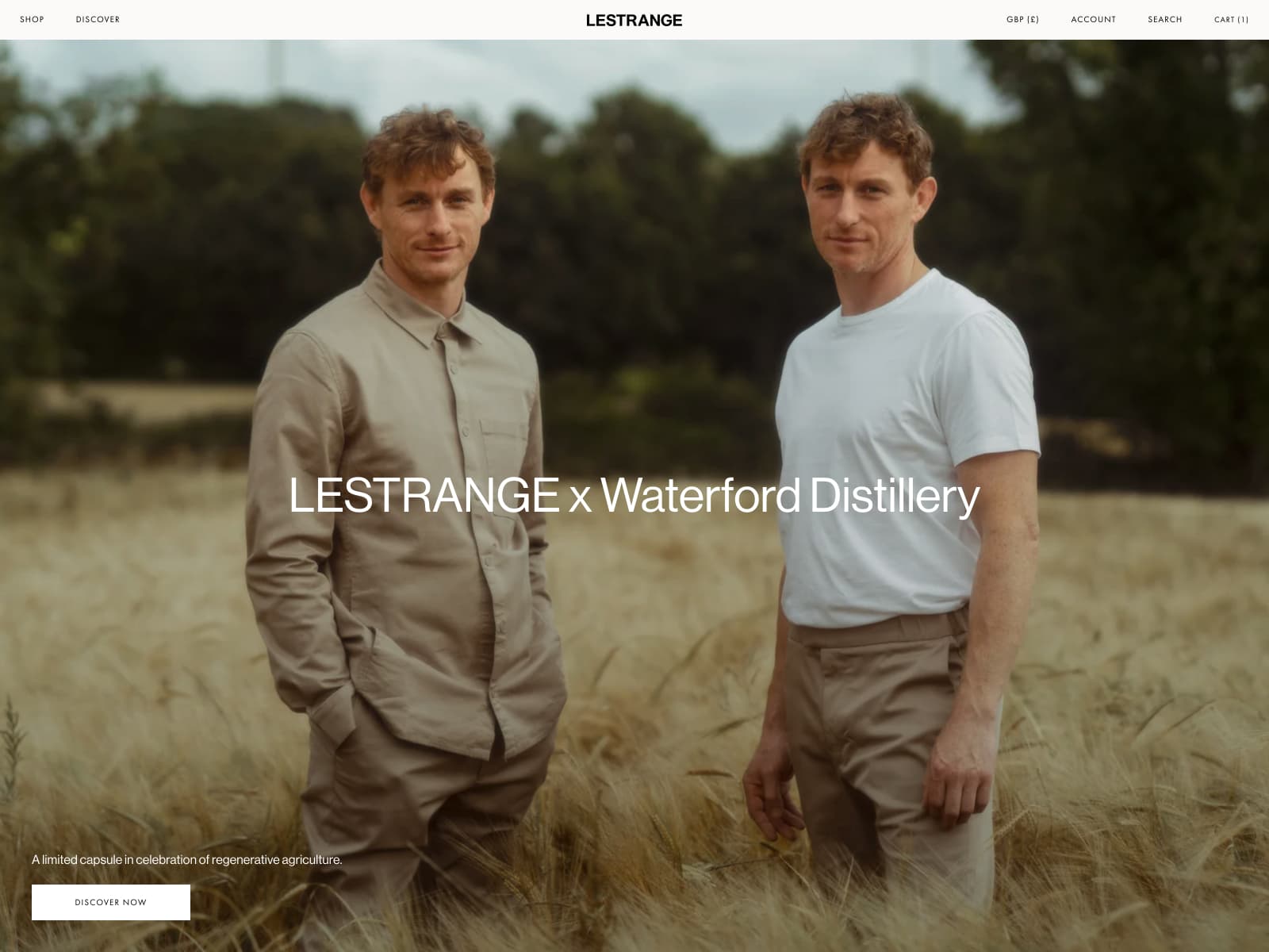 Ecommerce Design Awards | Winners | L'Estrange London