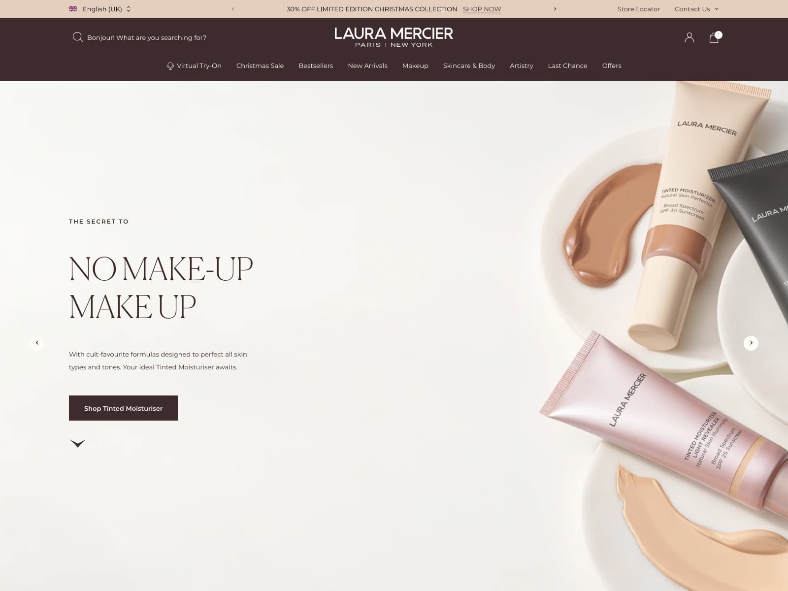 Ecommerce Design Awards | Winners | Laura Mercier