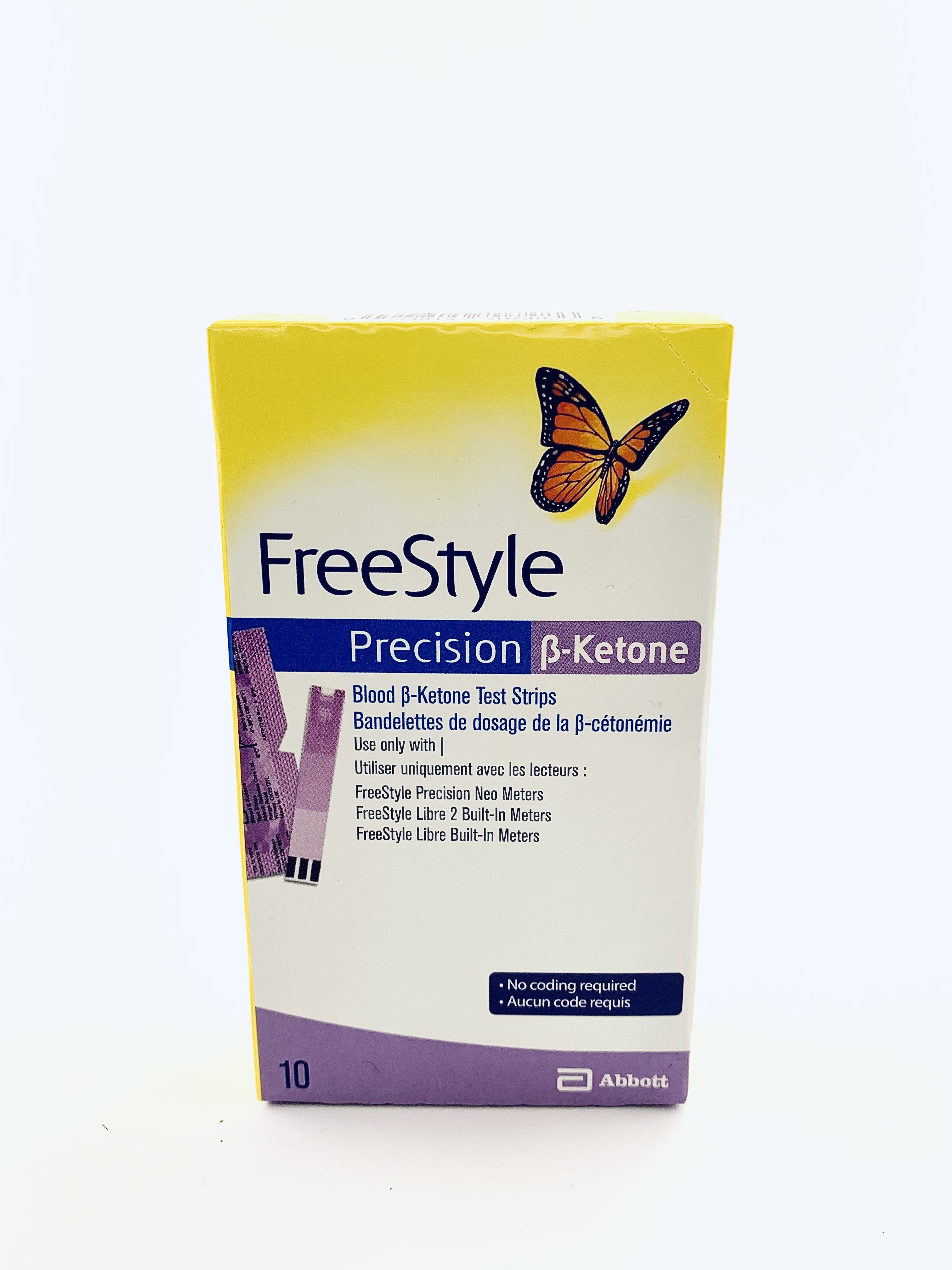 Shop FreeStyle Precision Blood Ketone Test Strips (Box of 10 ...