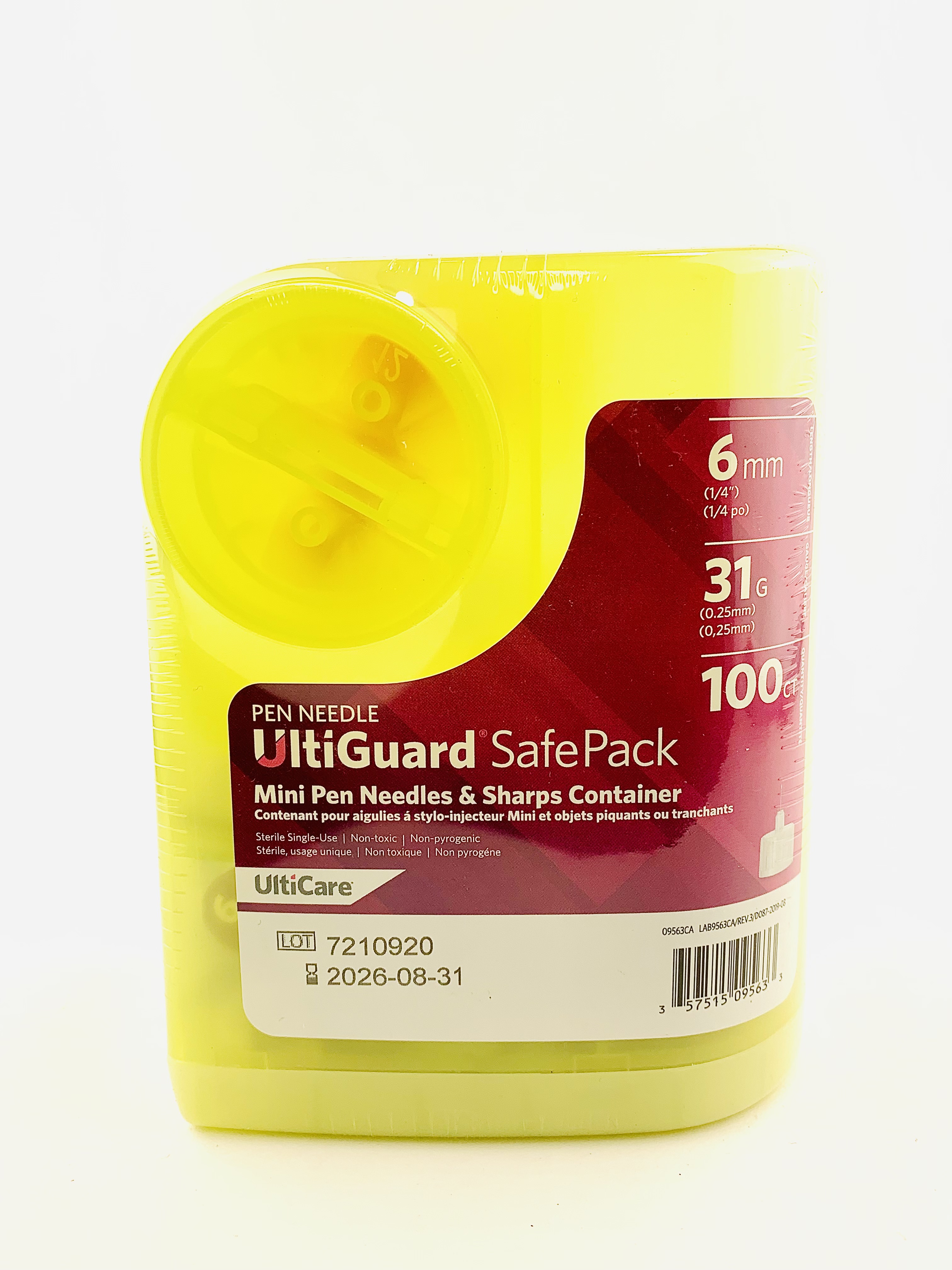 Shop UltiGuard Safe Pack 6mm x 31G Needle Tips (Box of 100) | Richmond ...