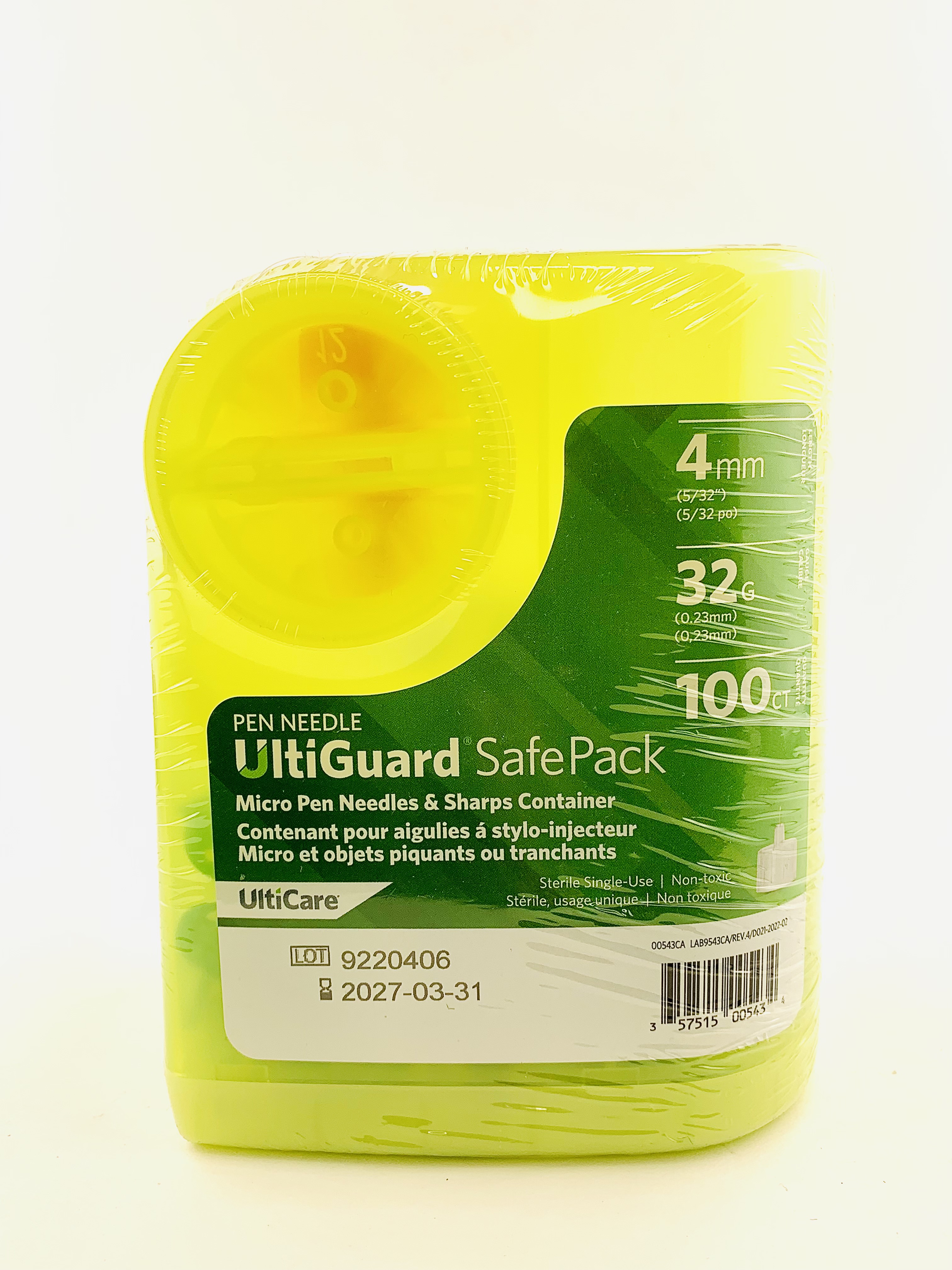 Shop UltiGuard SafePack 4mm x 32G Needle Tips (Box of 100) | Richmond ...