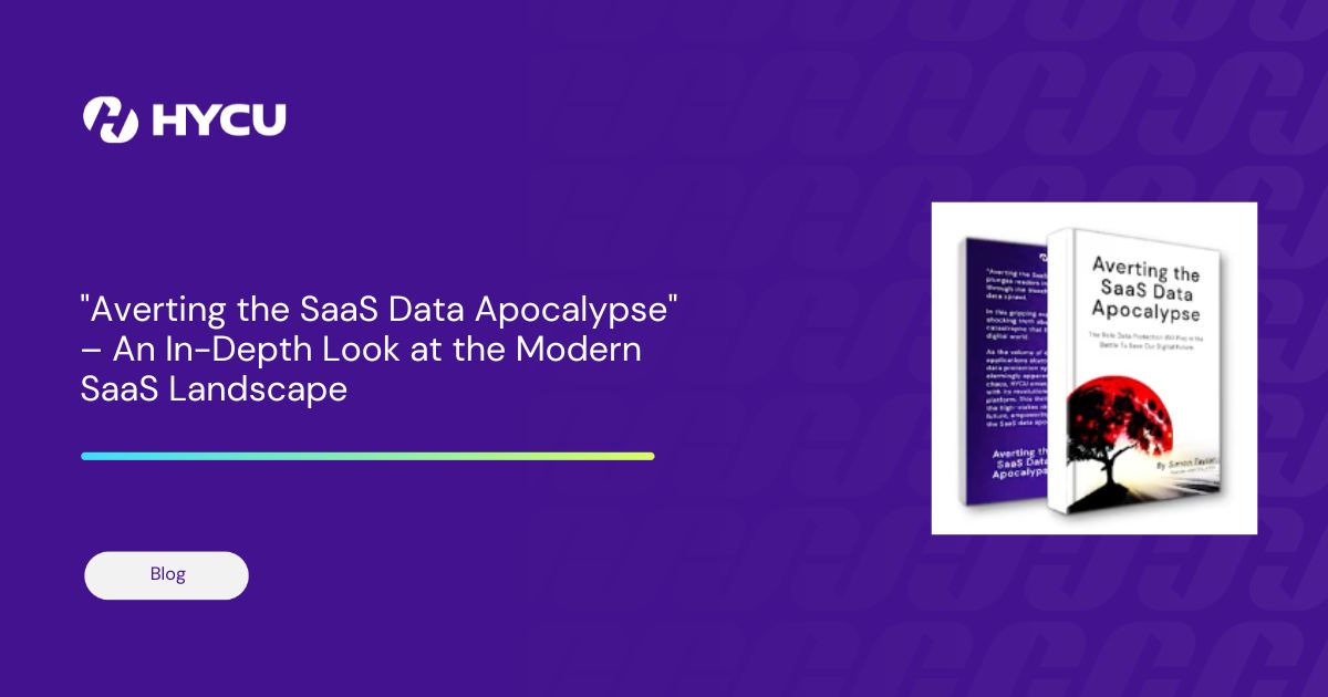 Averting the SaaS Data Apocalypse: Exploring the Modern SaaS Landscape ...