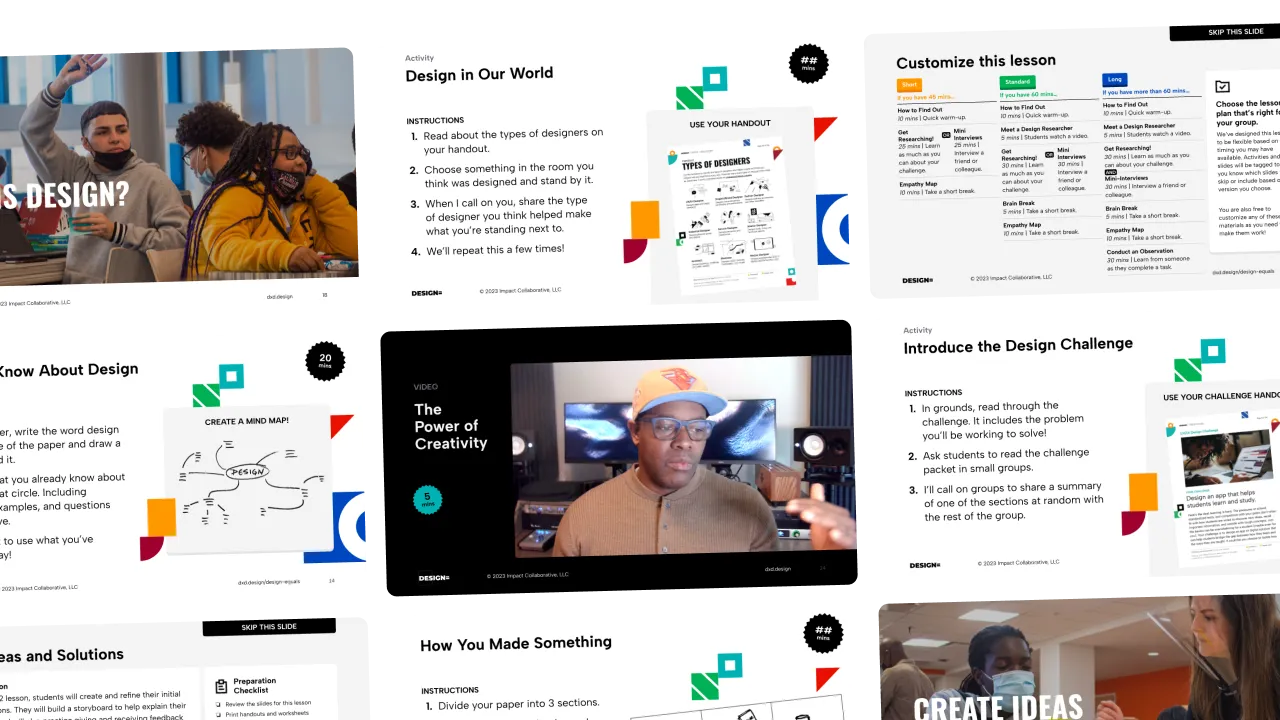 Design= Curriculum Kit