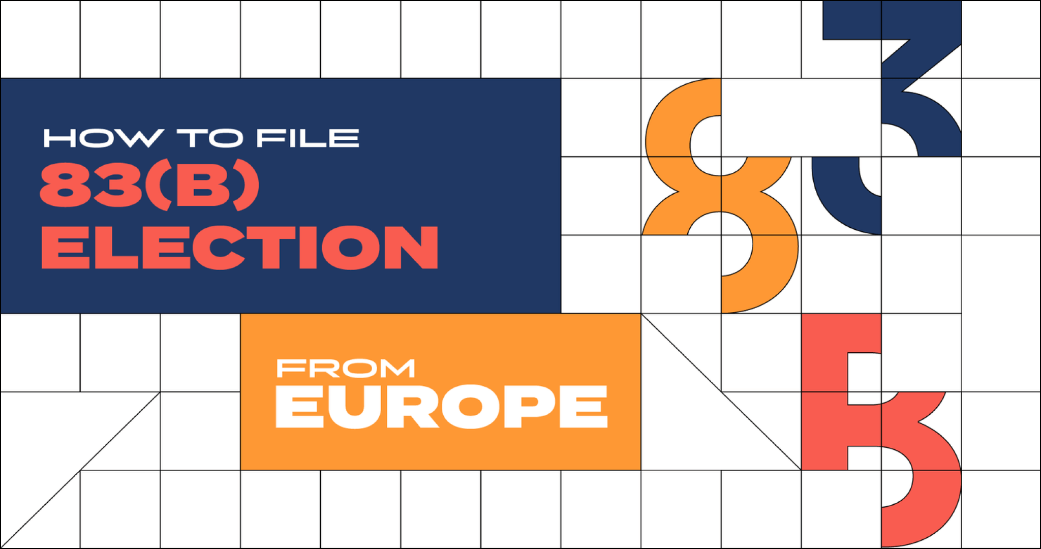 How to file 83(B) election from Europe