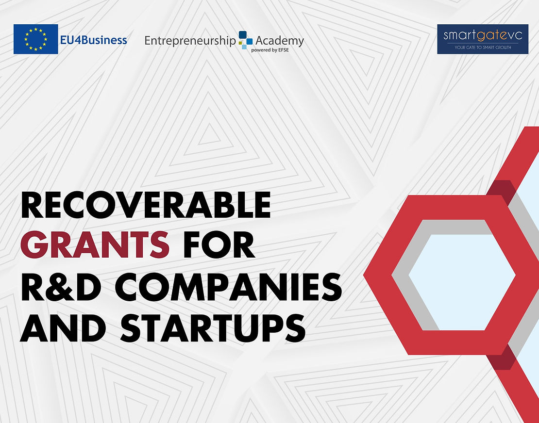 SmartGateVC and EFSE DF team up to launch a new model for financing early-stage startups and R&D ...