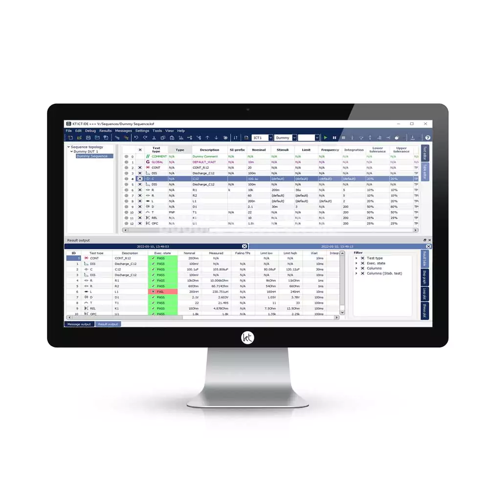 ICT IDE and Sequencer Software