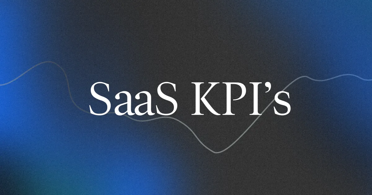 SaaS KPI's » The 14 Key Success KPI's For SaaS in 2023