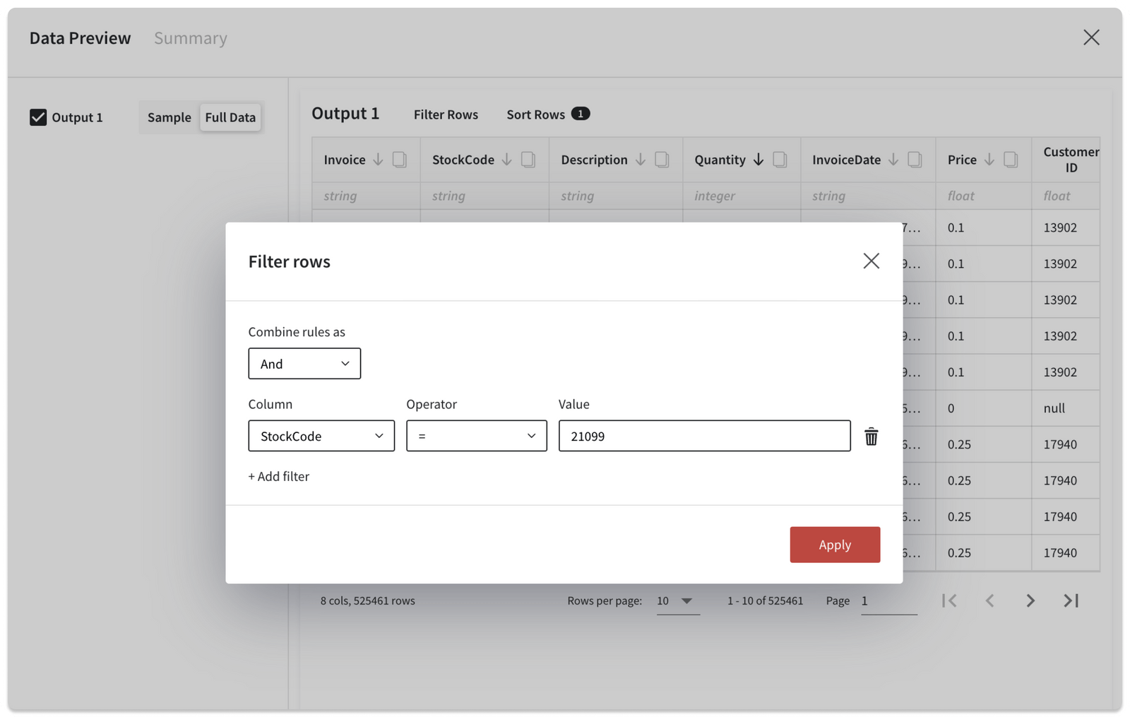 Datrics Updates: New data previewer, dataset caching and deployments ...