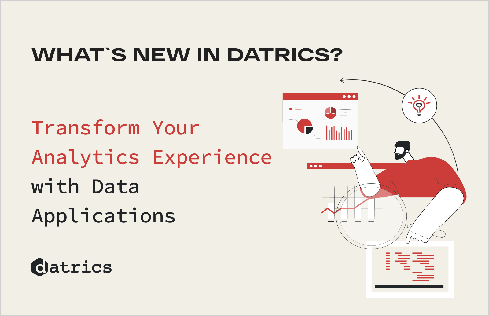 Datrics Update: Effortlessly Create Data Applications for Enhanced Business Analytics
