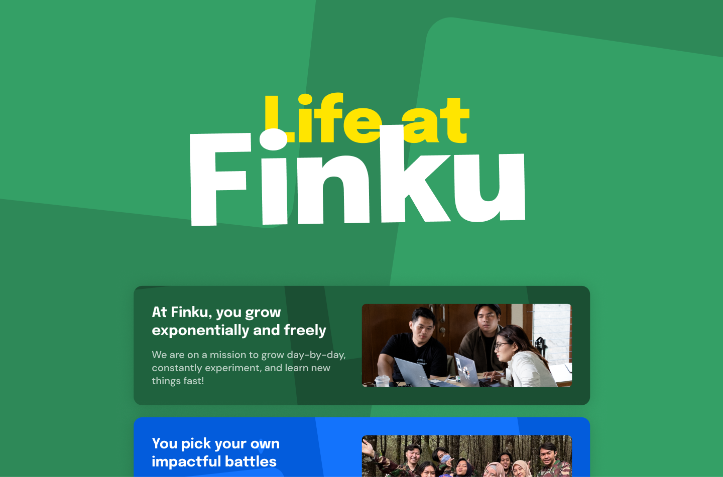Life at Finku