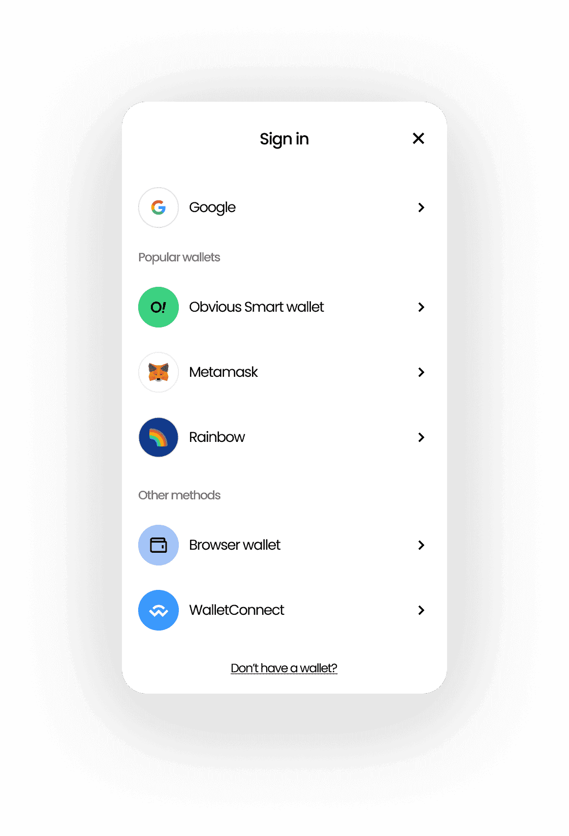 Obvious embed kit - Easiest way to integrate smart contract wallet in ...