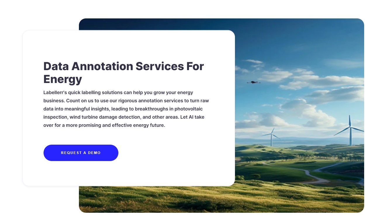 Data Annotation & Labeling Solutions for Energy and Renewables