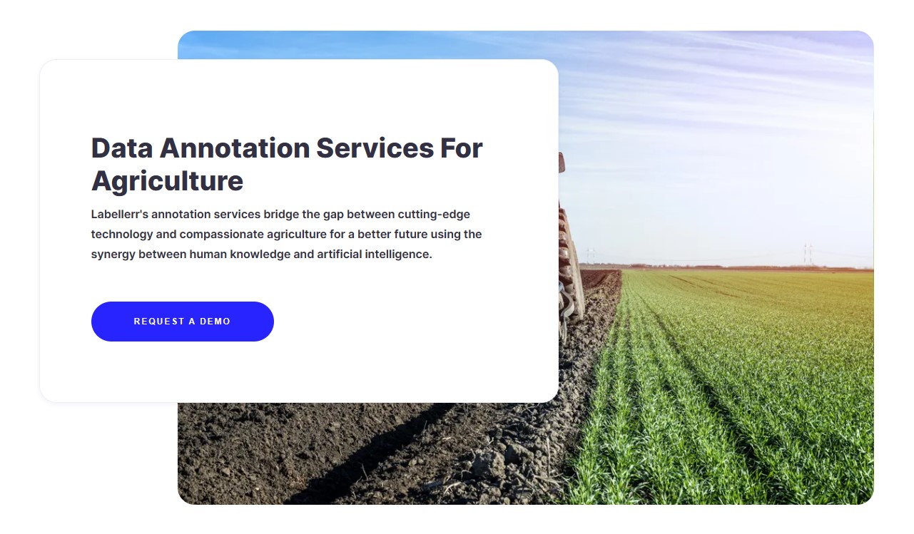 Annotate Large Volume of Agriculture Data with Labellerr
