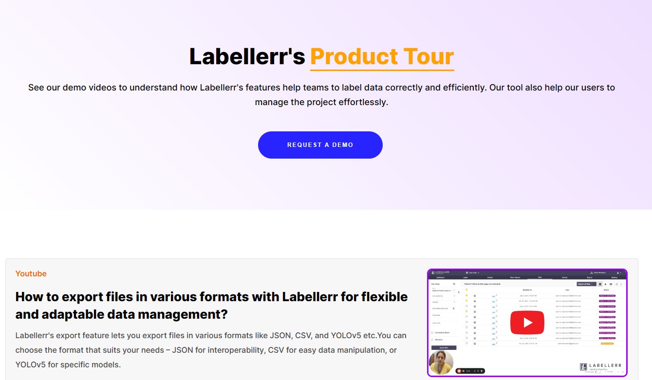 Labellerr's Product Demo Video