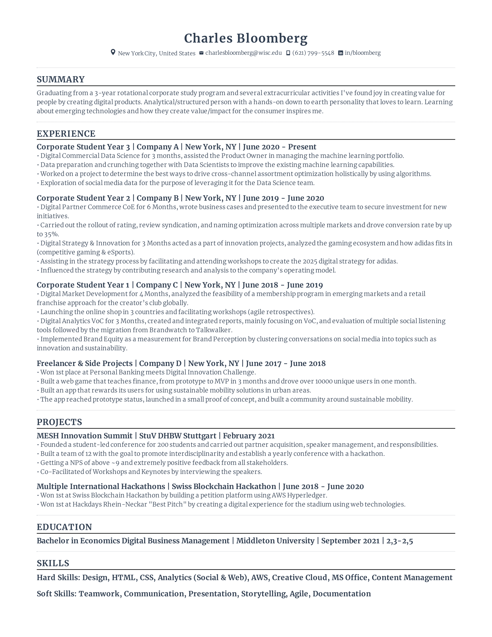 7 ways to Improve An Entry Level Resume with Rezi