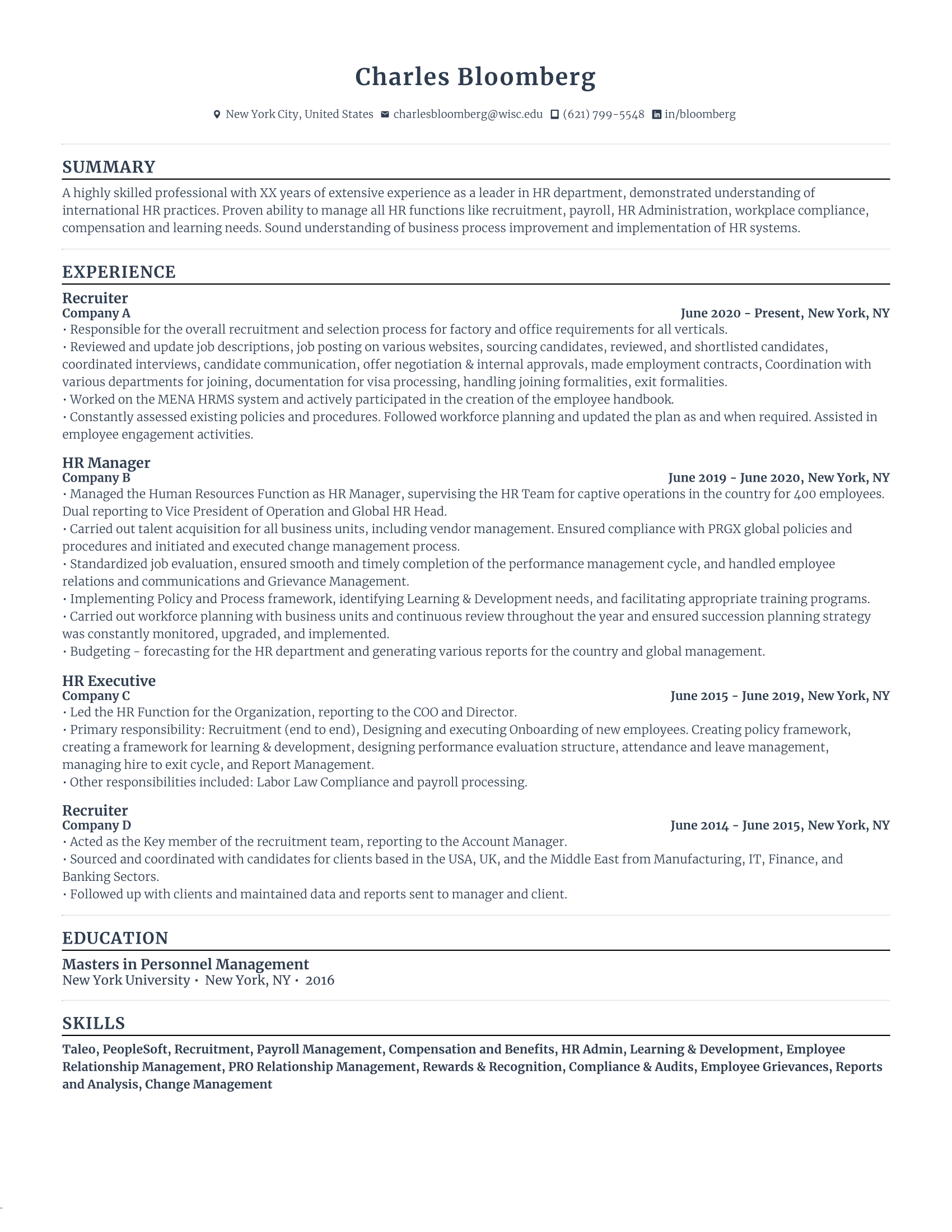 300+ Free ATS Resume Examples - Optimized for 2023