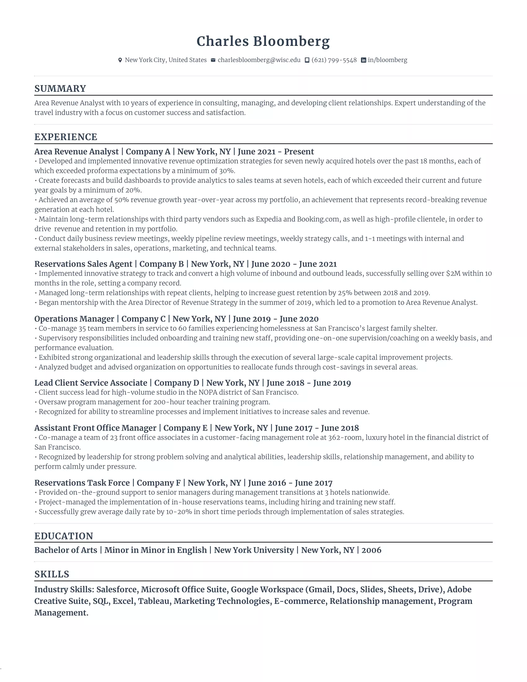 300+ Free ATS Resume Examples - Optimized for 2023