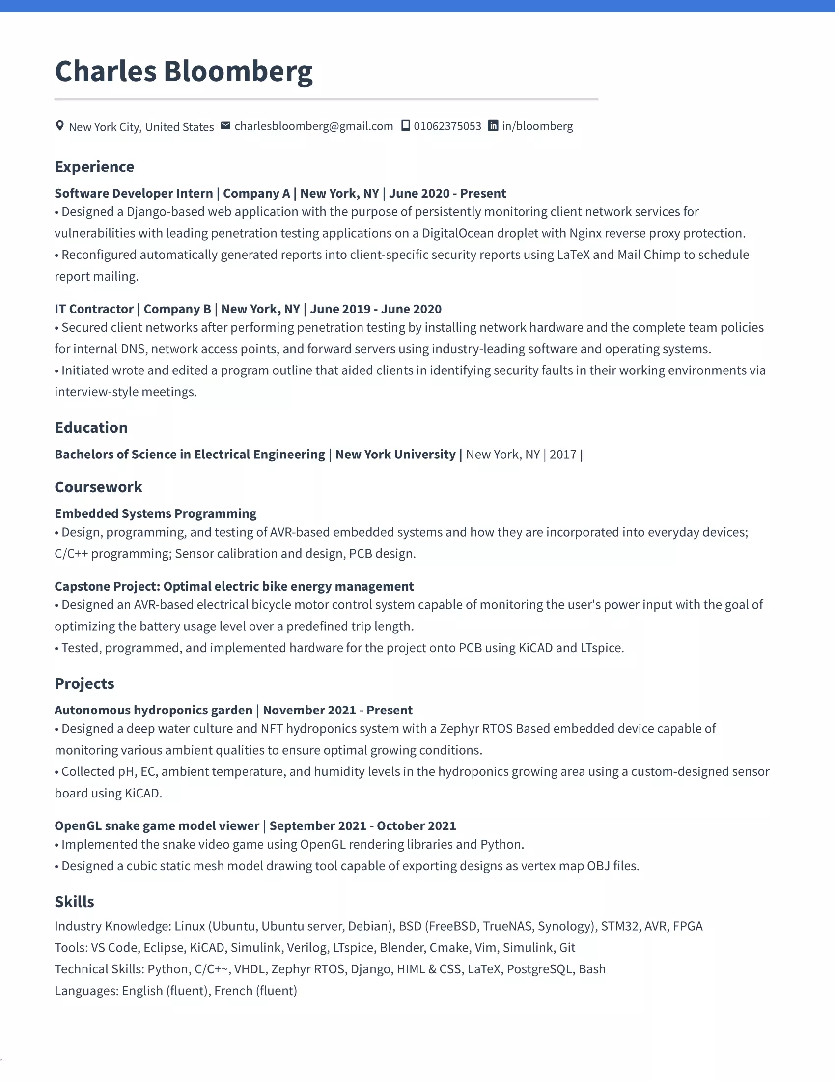 300+ Free ATS Resume Examples - Optimized for 2023