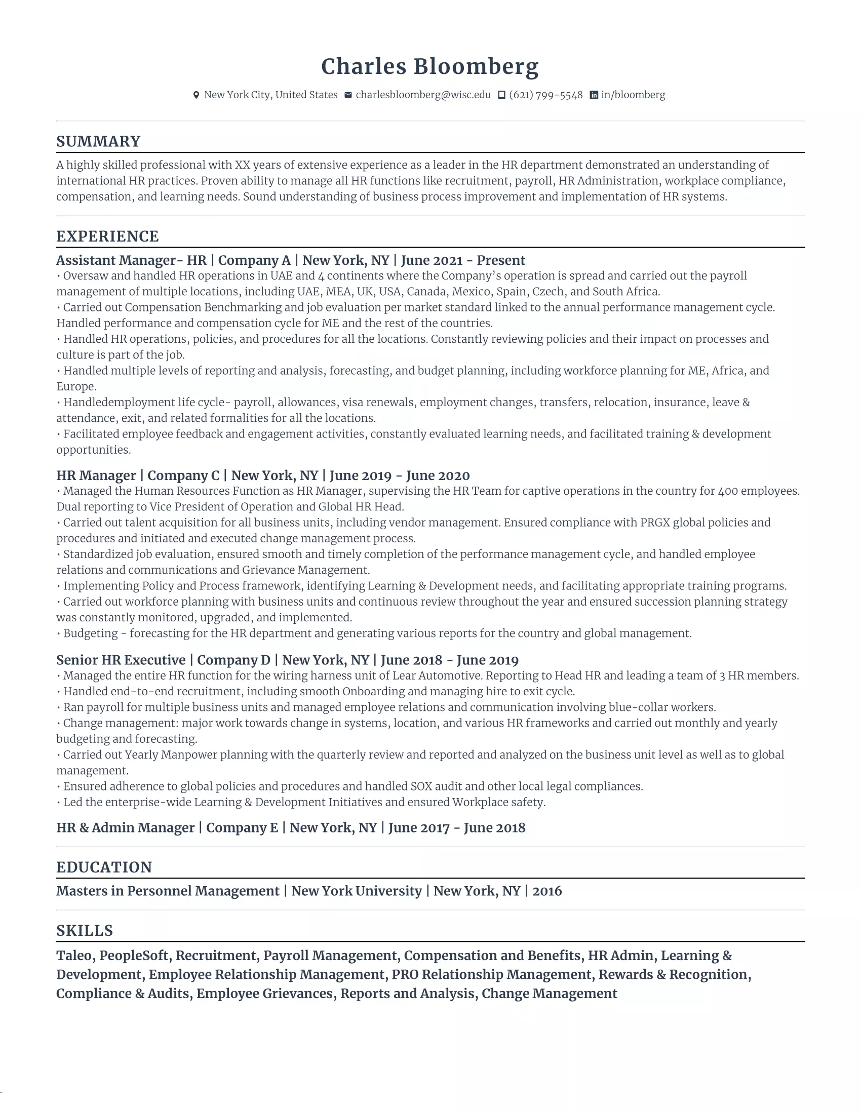 300+ Free ATS Resume Examples - Optimized for 2023