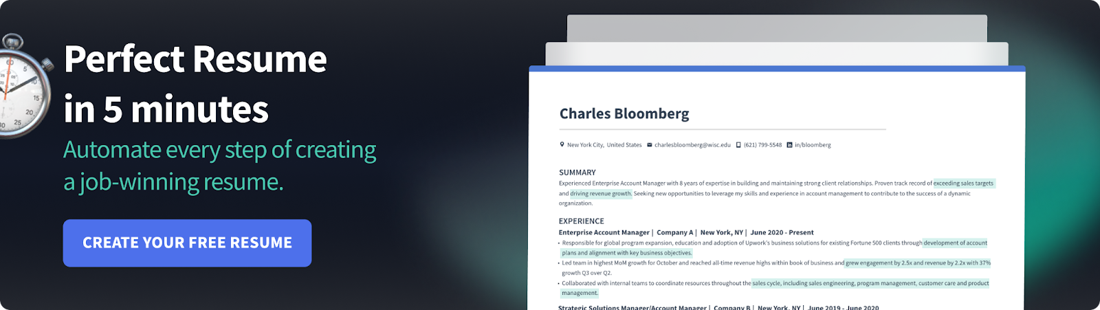 How to Write a Perfect Resume Work Experience Section (With Examples)