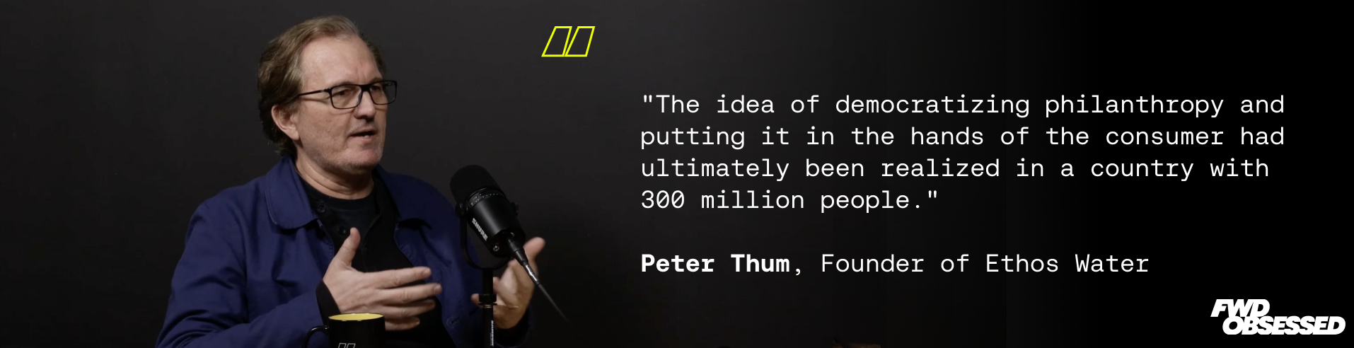 Peter Thum: From Startup To Selling To Starbucks | Forward Obsessed Podcast