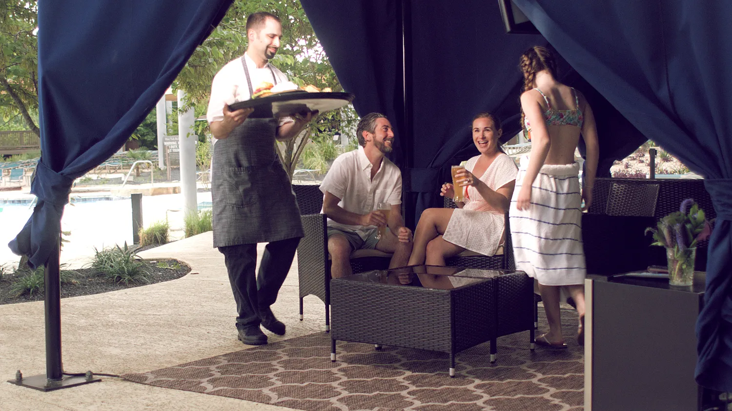 Pool Cabanas | Hyatt Regency Lost Pines Resort & Spa