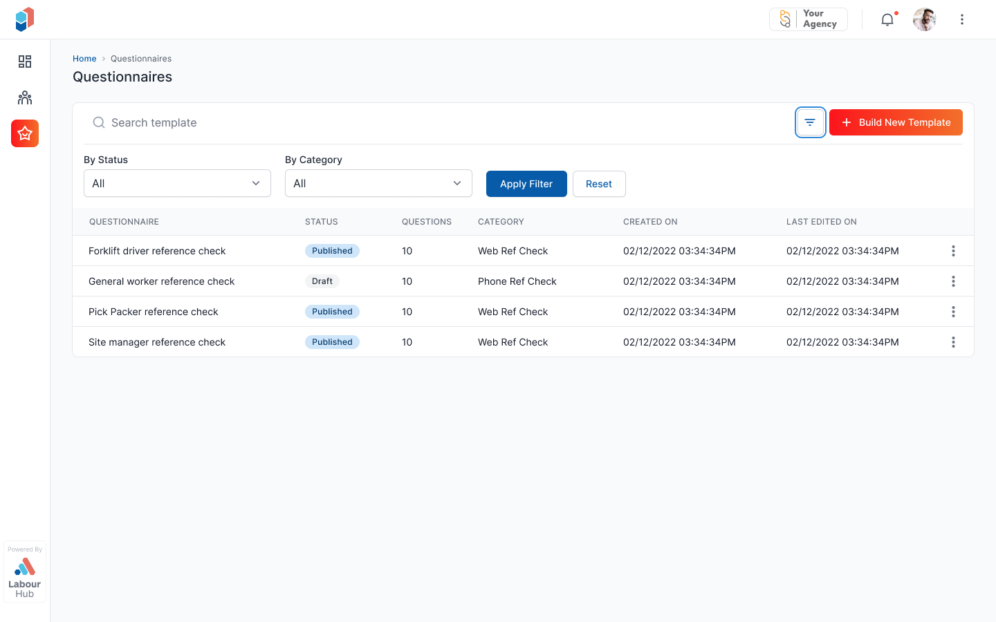 Build a Questionnaire | Ref Hub Academy