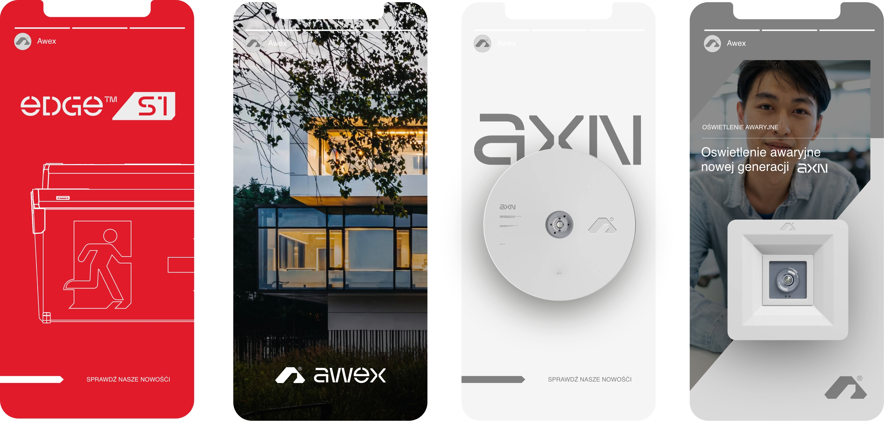 Awex - Modern Lighting Systems | 247studio