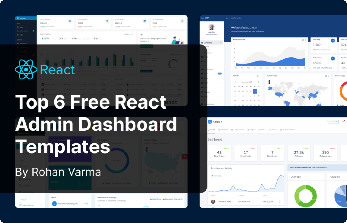 Explo | Best Free React Admin Dashboard Templates
