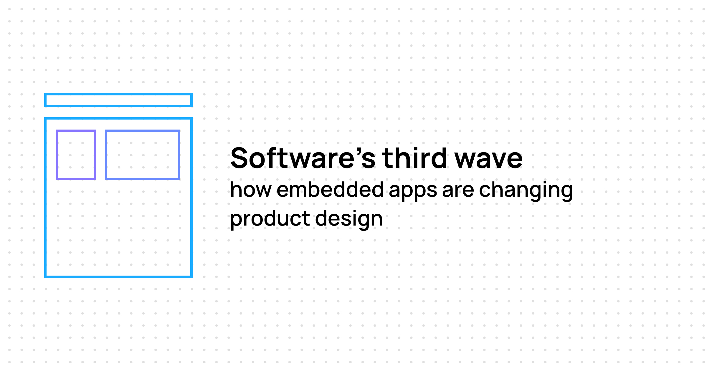 Explo | Are widgets a thing again?